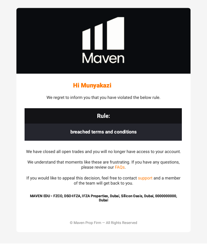 Maven Trading Reviews: Real Trader Experiences & Ratings | Prop Firm Match